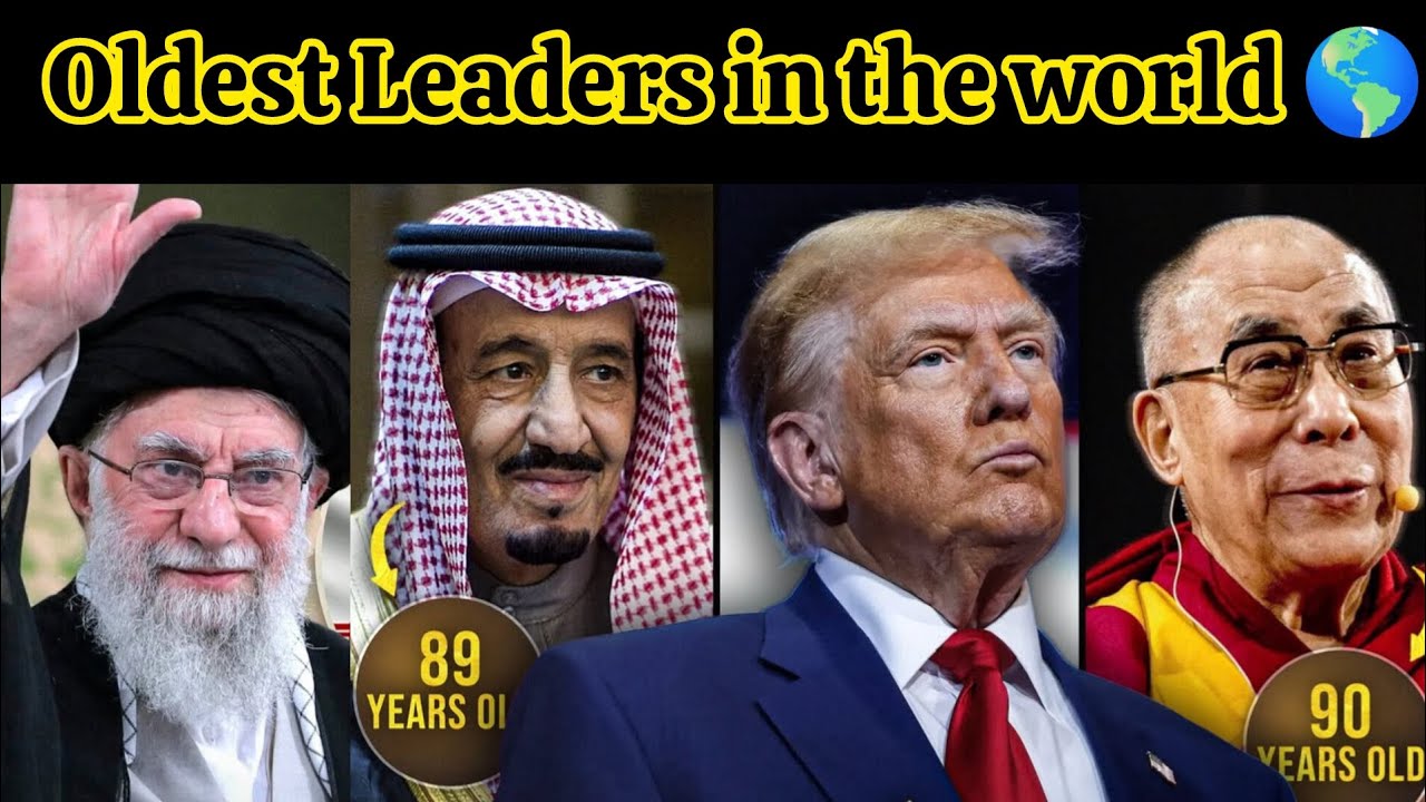 Top Oldest Leaders in the World | The Veteran Nation Heads of 2025 ...