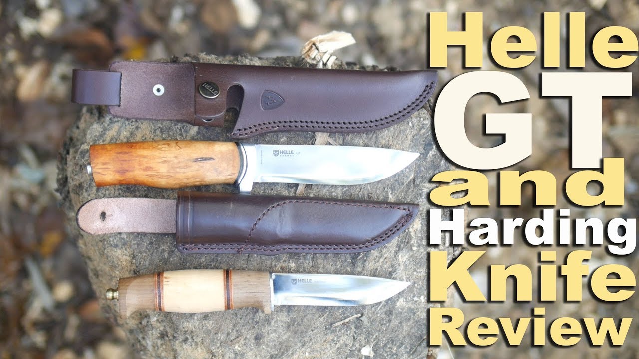 Helle GT and Harding Knife Review and Comparison. Plus pronuncation ...