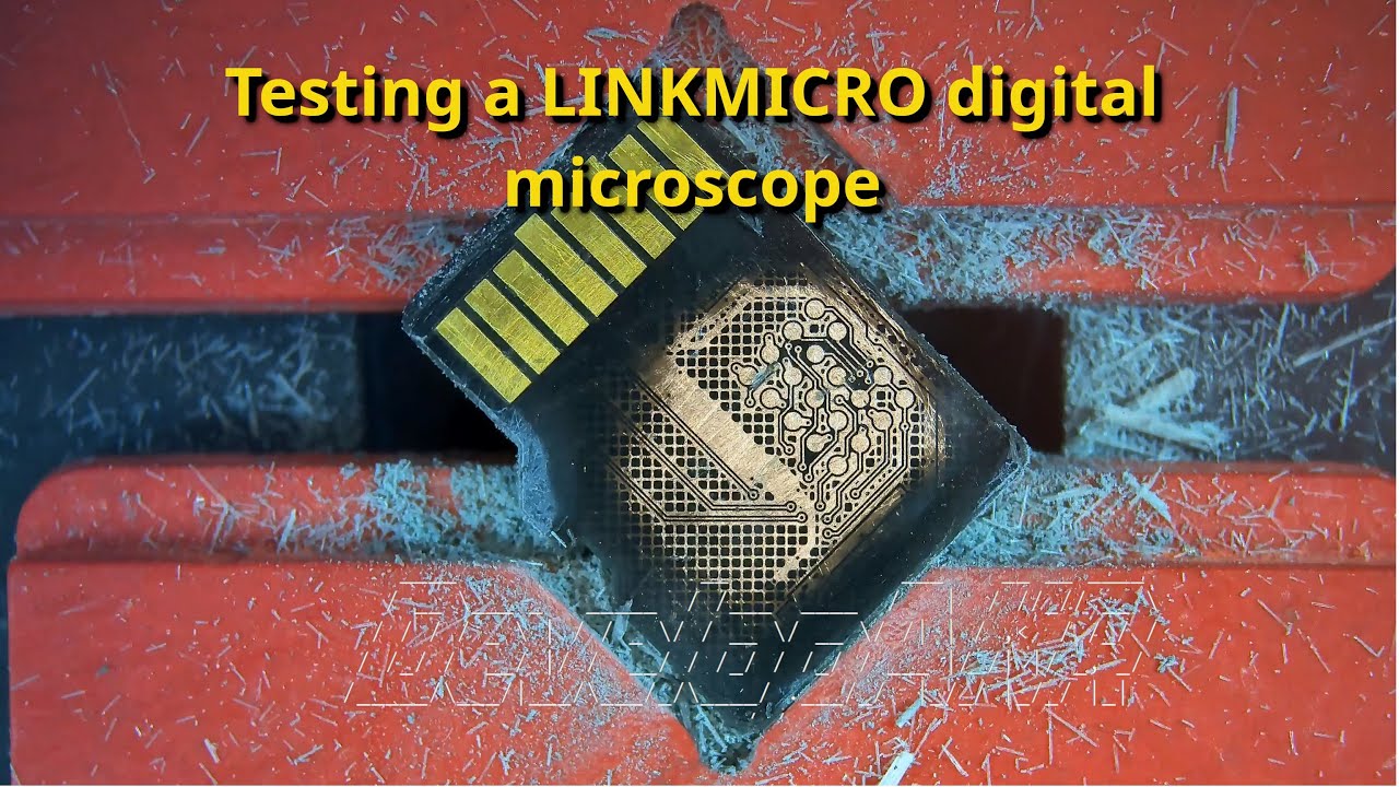 Testing a LINKMICRO digital microscope for data recovery from MicroSD ...