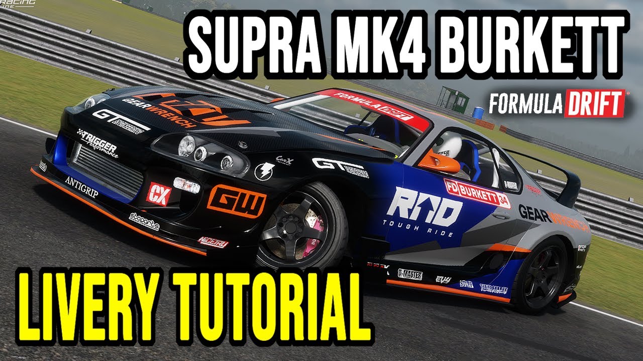 CarX Drift Racing Online - Supra Mk4 RAD [Livery Tutorial] - YouTube