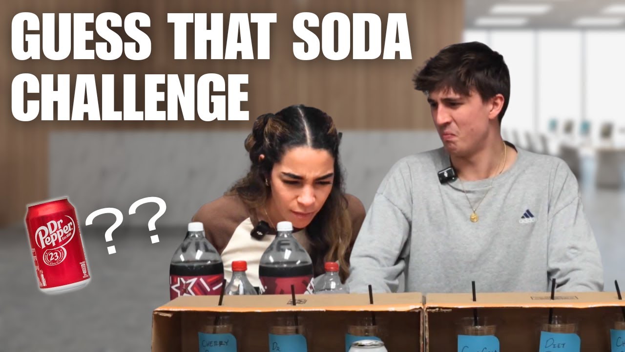 DR.PEPPER TASTE TEST CHALLENGE - YouTube