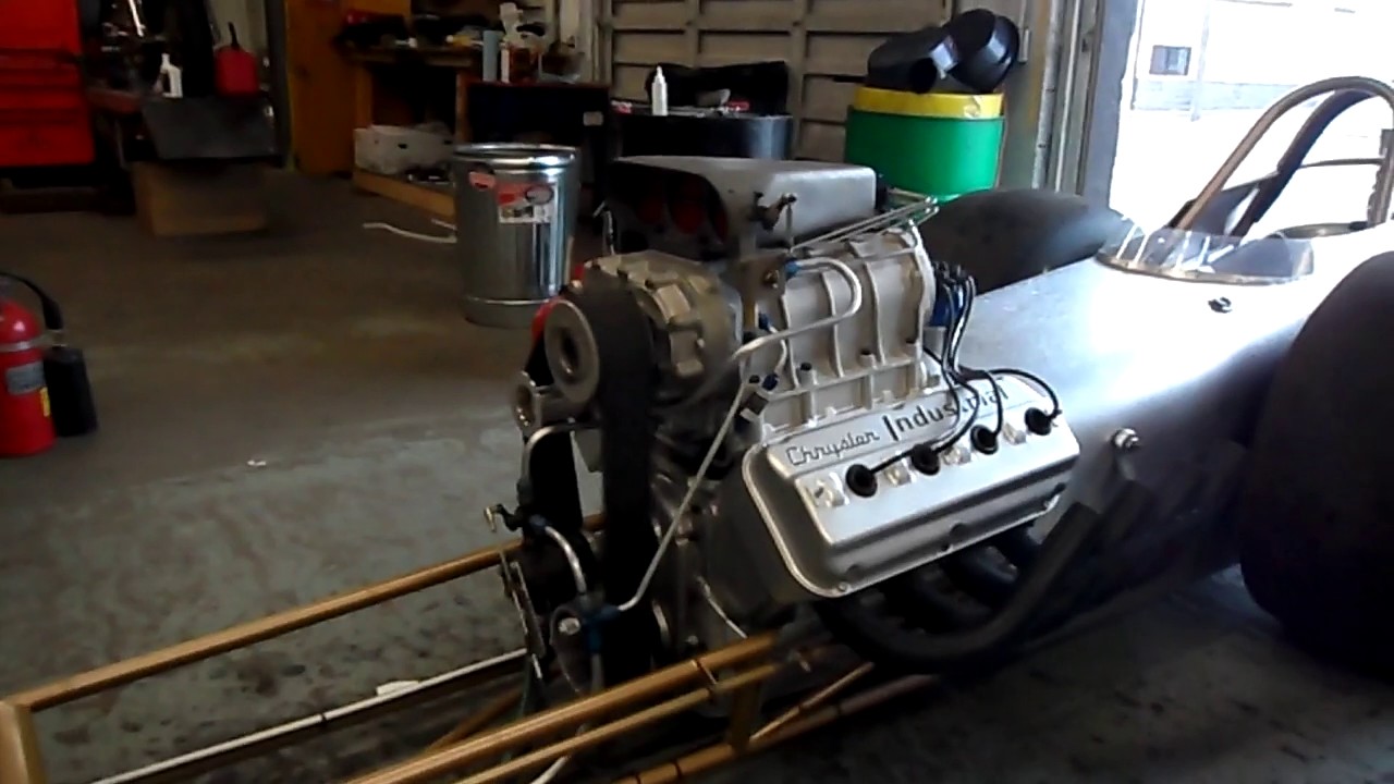 Bushwacker Hemi front engine dragster - YouTube