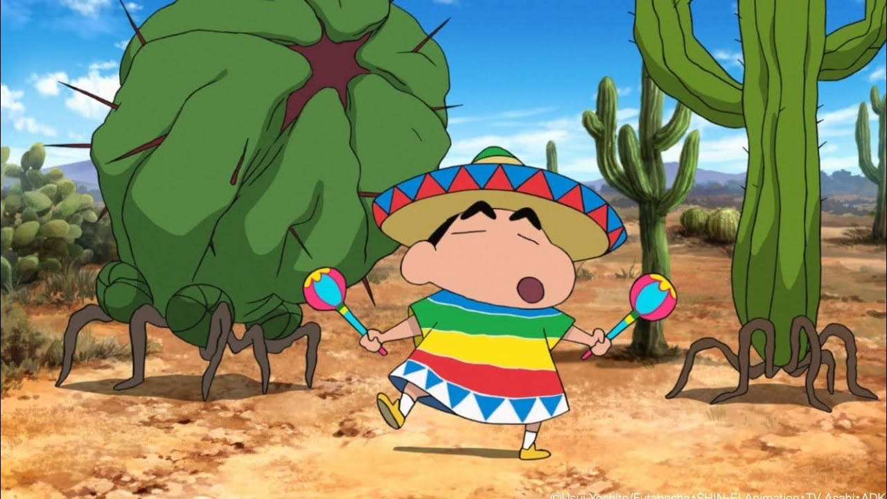 Cactus Attack: A Crayon Shin-Chan Adventure! Movie Is Explained In ...