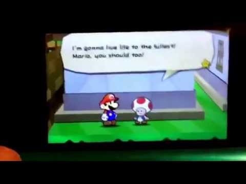 Paper Mario Sticker Star: I'm So Sorry Green Toad! #2 - YouTube