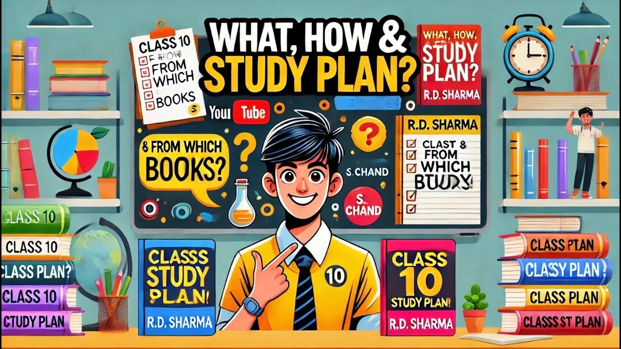 📚🔥 Class 10 Study Plan | What, How & From Which Books? | Intro Video 🎯💯 ...