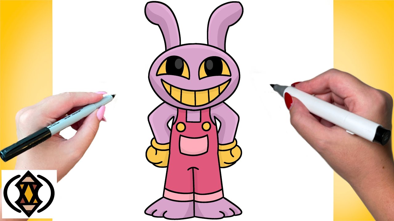 How To Draw Jax | The Amazing Digital Circus - YouTube