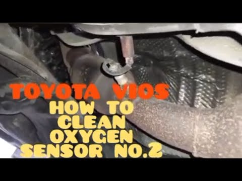 How to clean Oxygen Sensor no. 2 TOYOTA VIOS😉 - YouTube