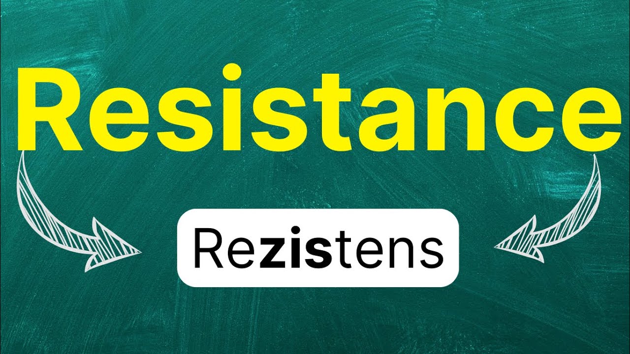 Cómo pronunciar: 'Resistance' 'Resistencia' en inglés Americano con ...