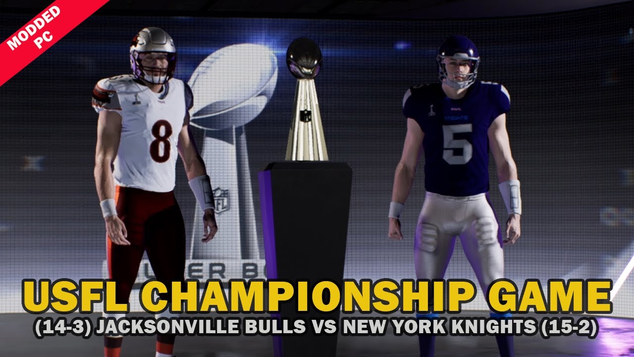 Madden 24 Classic USFL - USFL Championship Game I - YouTube