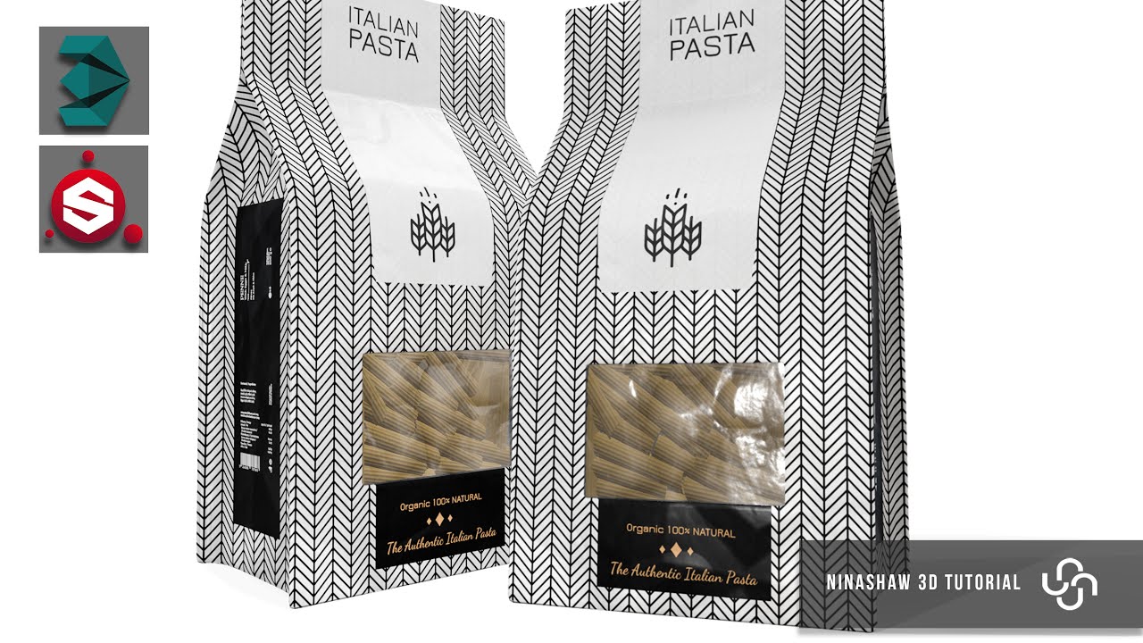 Modeling & Texturing an Italian Pasta Pouch - Part 1[Modeling] - YouTube
