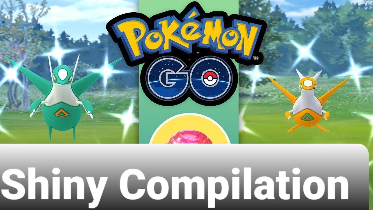 Pokemon Go Shiny Compilation - YouTube
