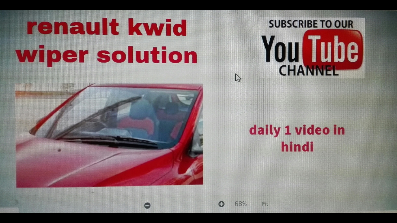 RENAULT KWID : wiper problem issue [ SOLUTION ] is here [PROBLEM SOLVED] - YouTube
