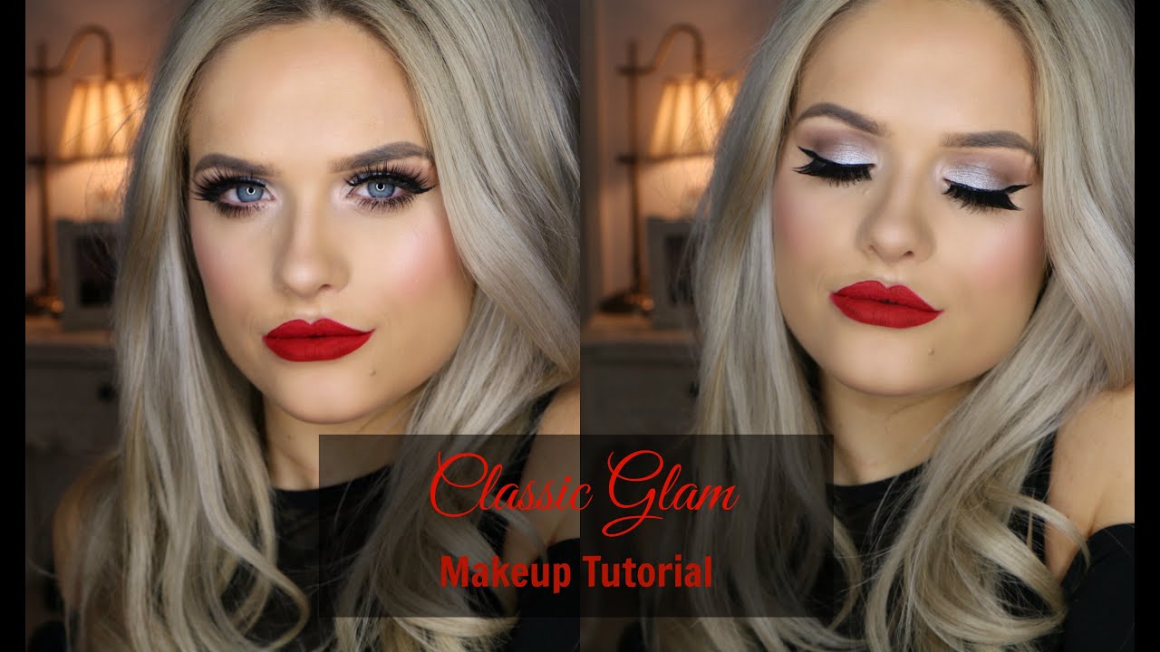 Classic Glam Makeup Tutorial | Jordan Bone - YouTube