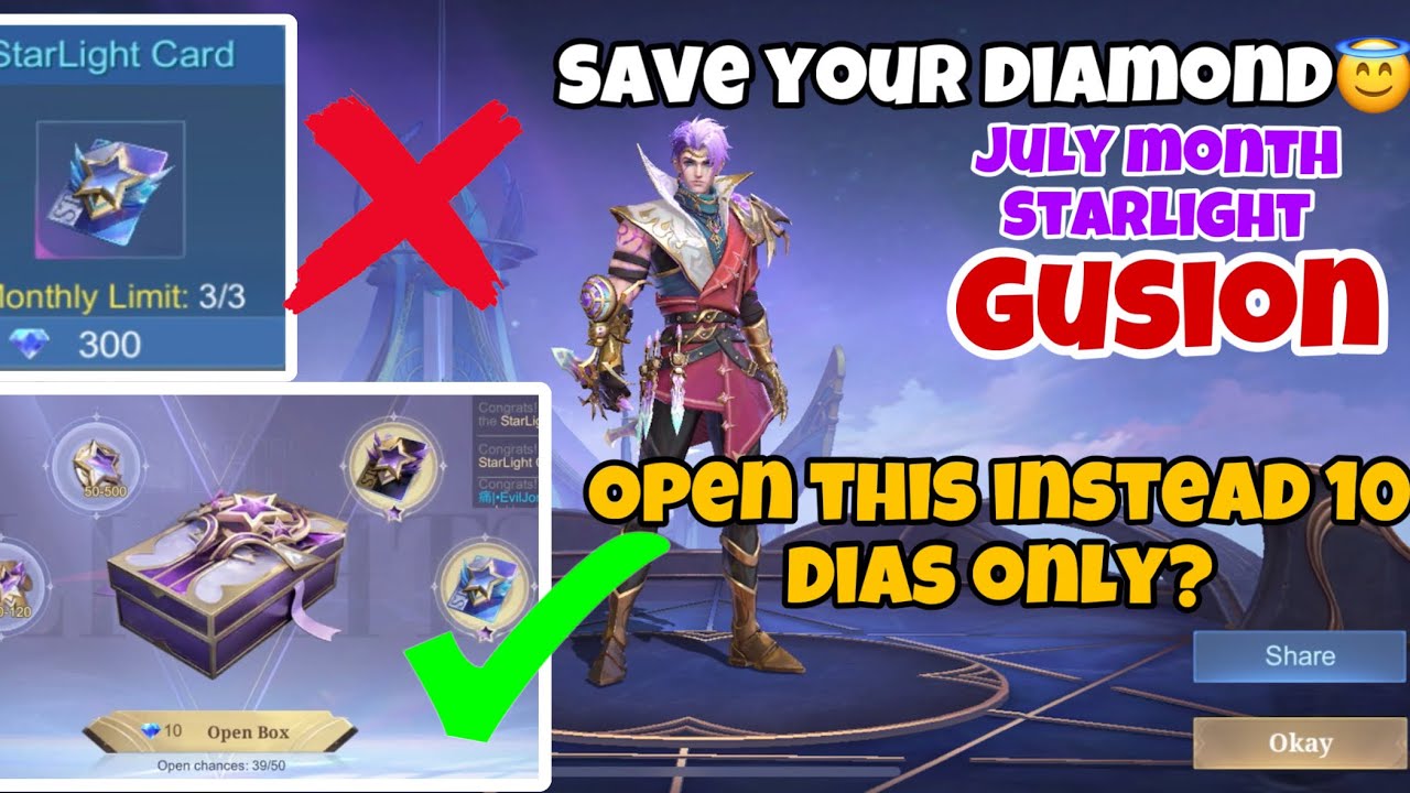 Buy starlight card Open starlight box SAVE YOUR DIAMONDS | JULY MONTH ...