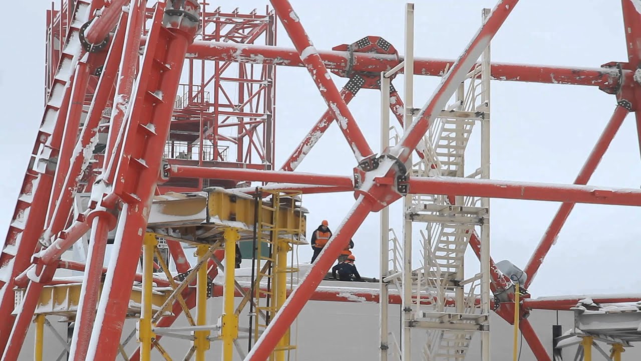 12. Start of Drilling and Blasting Operations. Sinking of Shaft 1 - YouTube