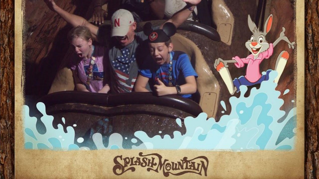 SPLASH MOUNTAIN. A FINAL FAREWELL. ENJOY THE FULL RIDE. THE BEST RIDE ...