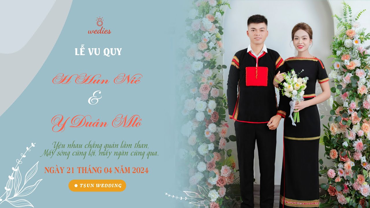 FULL WEDDING H HUN NIÊ ️ Y DUÂN MLÔ | 21.04.2023 - YouTube