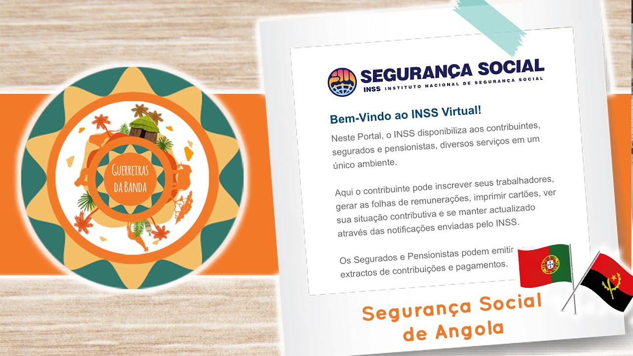 Angola - Segurança Social (INSS) - YouTube
