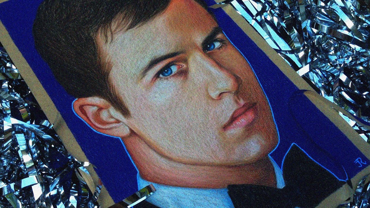 Drawing Dylan Minnette | iamerenjr Arts - YouTube