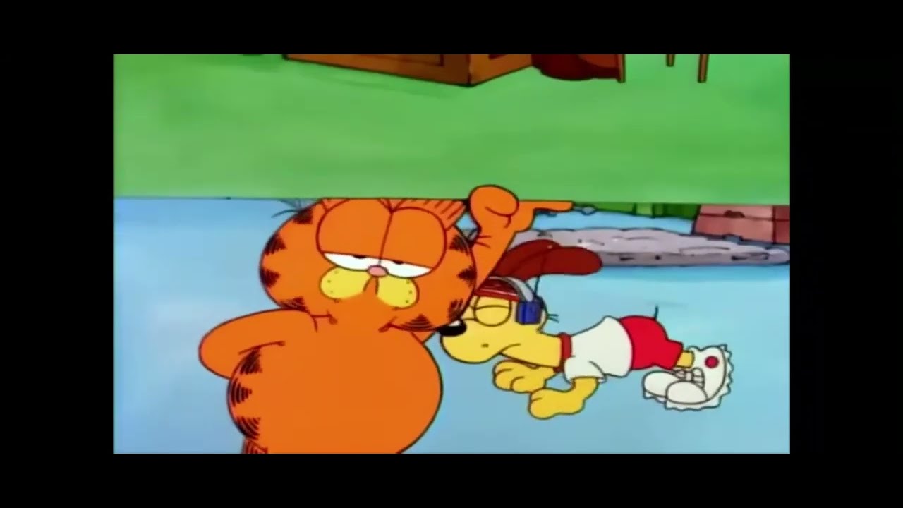 Garfield has no chill #2 - YouTube