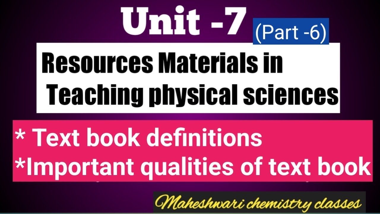 Textbook definition & Important qualities of text book - YouTube