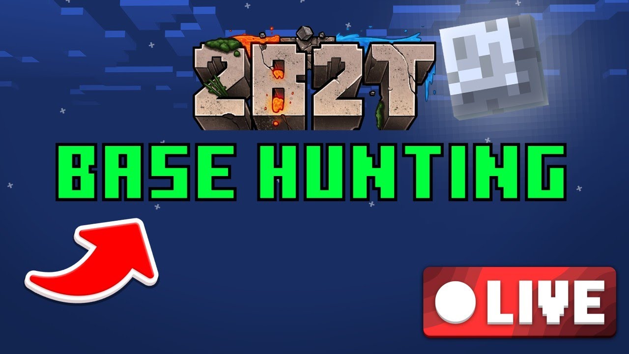 2b2t Base hunting come and watch - YouTube