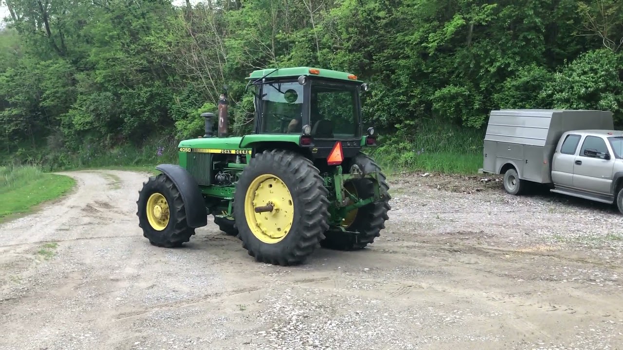 JOHN DEERE 4050 For Sale - YouTube