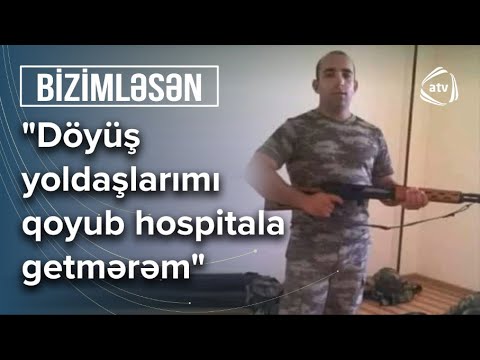 Yaralananda bildim ki, müharibədədir: Şəhidin həyat yoldaşı göz yaşını saxlaya bilmədi - Bizimləsən