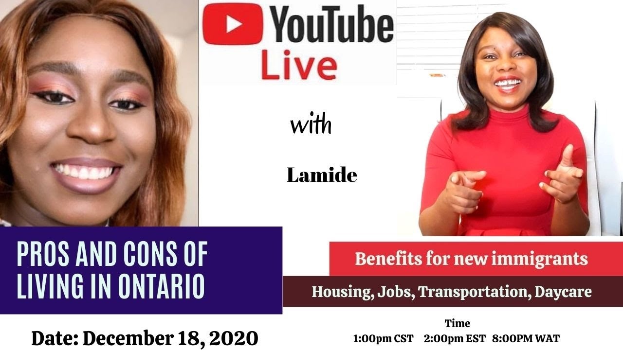 The reality of living in Ontario-Pros and Cons/ Advice for new ...
