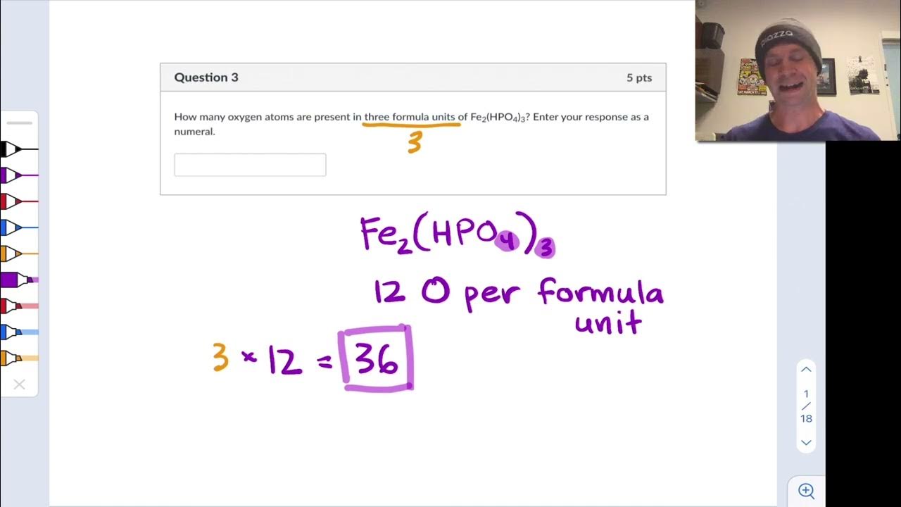 Interpreting Chemical Formulas, Subatomic Particles | Practice Exam 1.2 ...