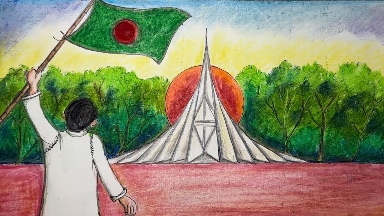 Victory day drawing for beginners/16th December drawing॥বিজয় দিবসের ...