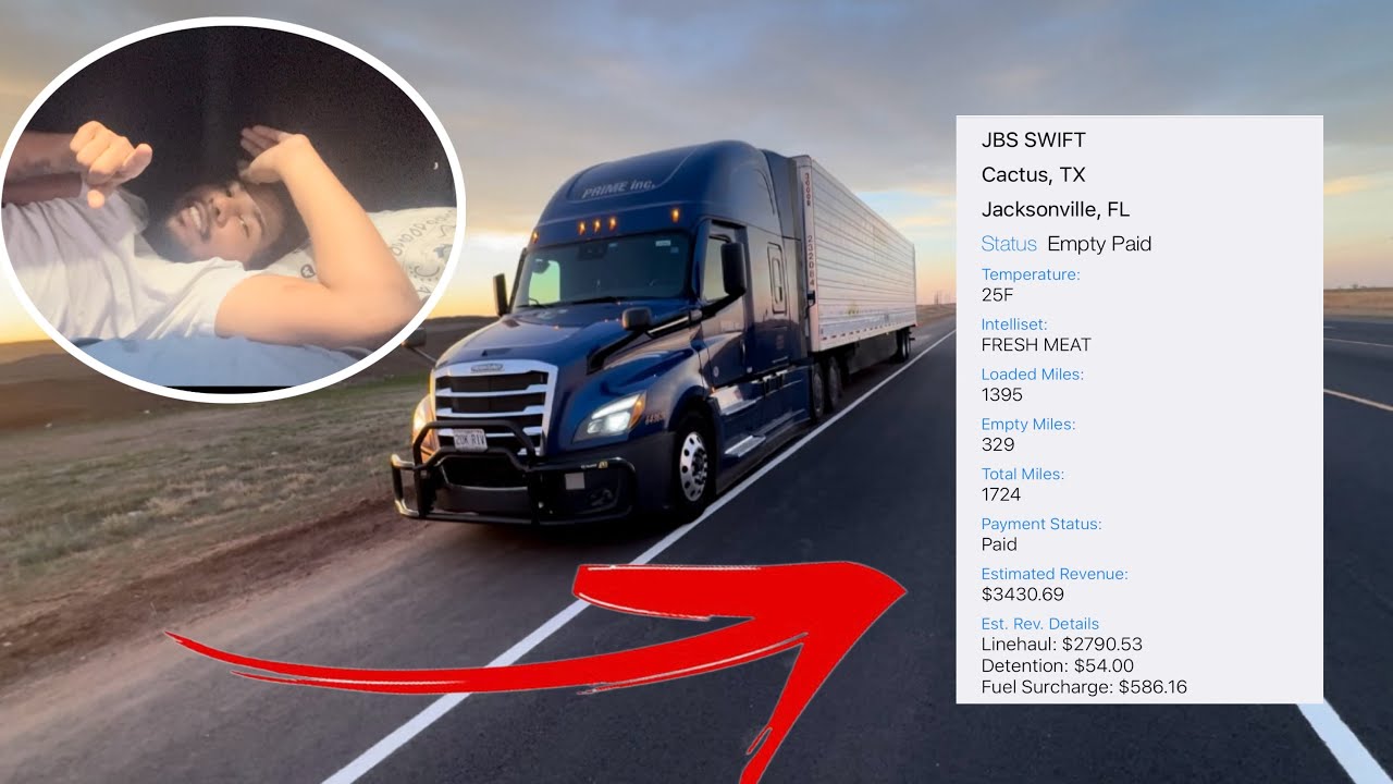 Delivering 1400 Mile JBS SWIFT Load To Jacksonville FL Vlog Ep. 2 - YouTube