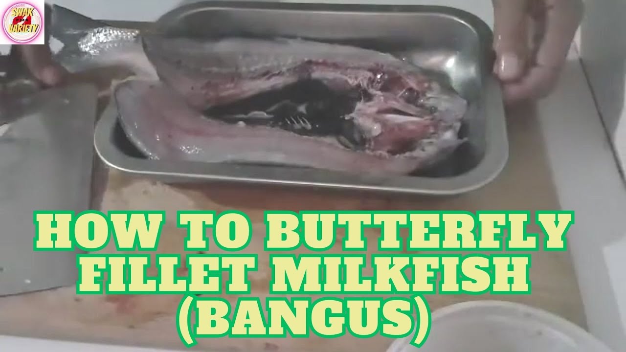 How to Butterfly Fillet Milkfish (Bangus) - YouTube