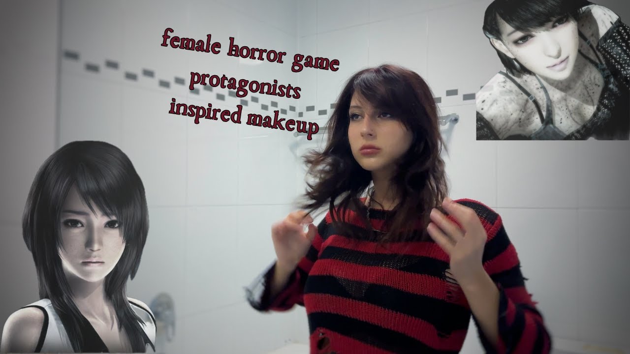 female horror game protagonists inspired makeup- cinematic therapy ...