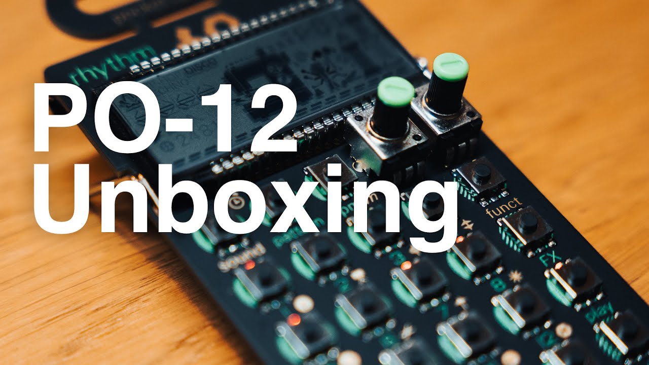 PO-12 Unboxing and first impressions - YouTube