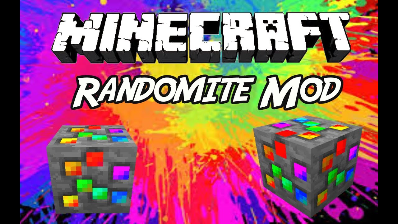 Minecraft Mods: " Randomite Mod 1. 7. 10 " - YouTube