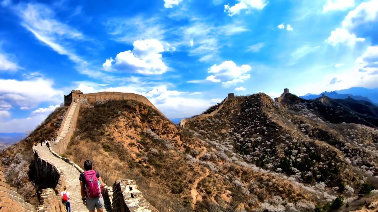 Great Wall of China 360 View - 2019 - YouTube
