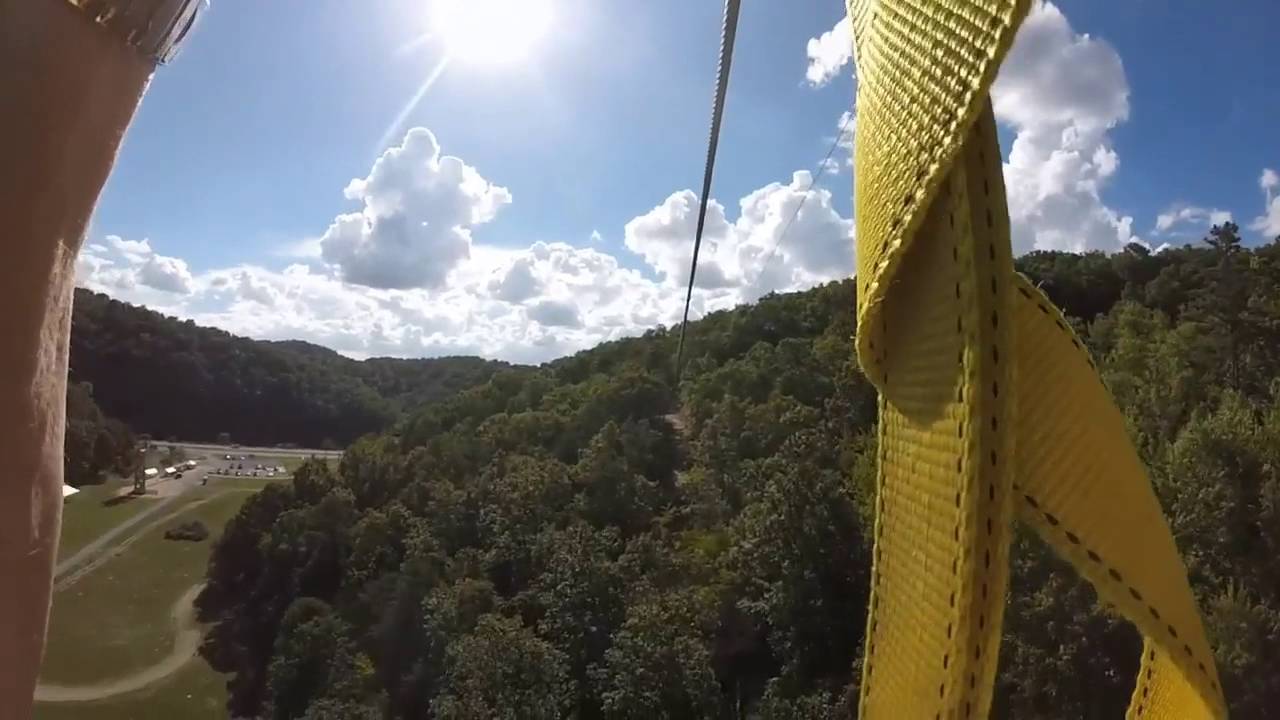 3000 foot Tennessee Zip Line - YouTube