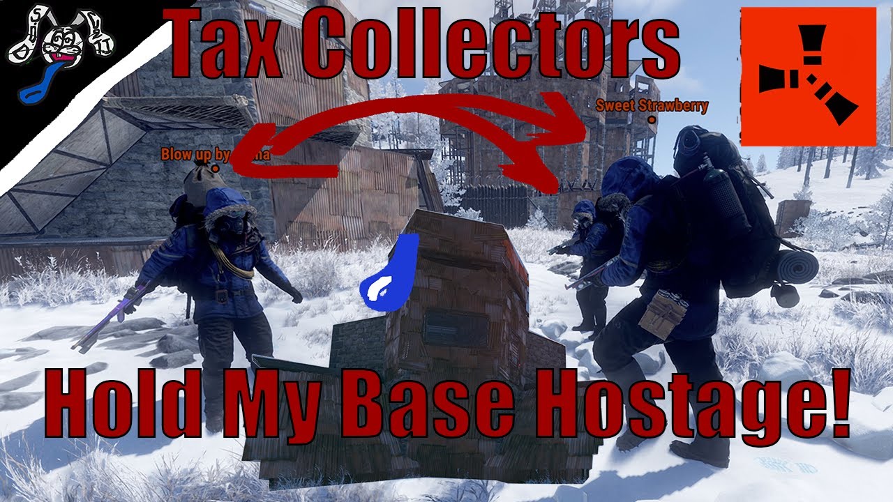 Rust (PC) | Clan Claims My Base For Taxes... - YouTube