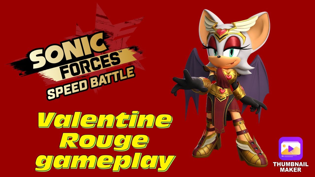 Sonic Forces Speed Battle: Valentine Rouge Gameplay - YouTube
