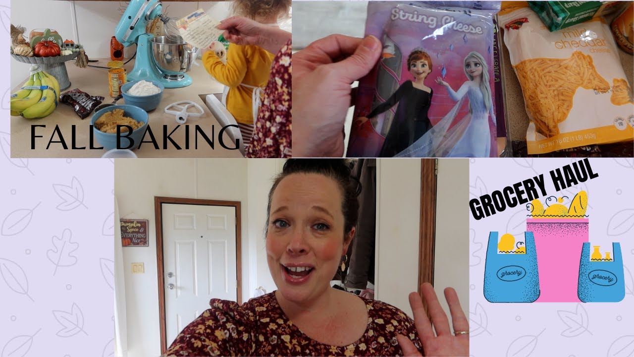 #GROCERYHAUL #FALLBAKING GROCERY HAUL AND FALL COOKIES - YouTube