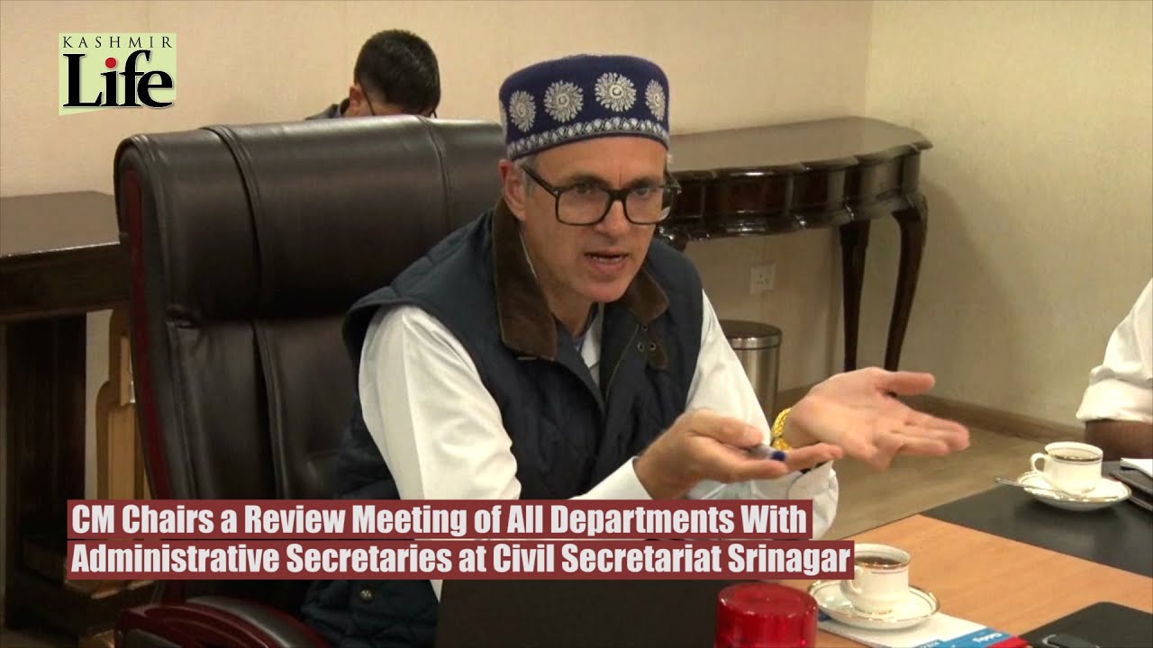 CM Chairs a Review Meeting of All Departments With Administrative ...