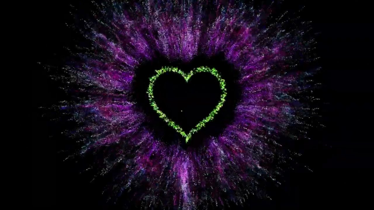 Exploding Love Heart Particle Pack. Video Overlay Pack - YouTube