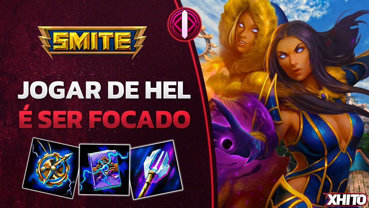 A triste vida de um HEALER no SMITE! HEL MID - ⚡ Smite BR Conquista ...
