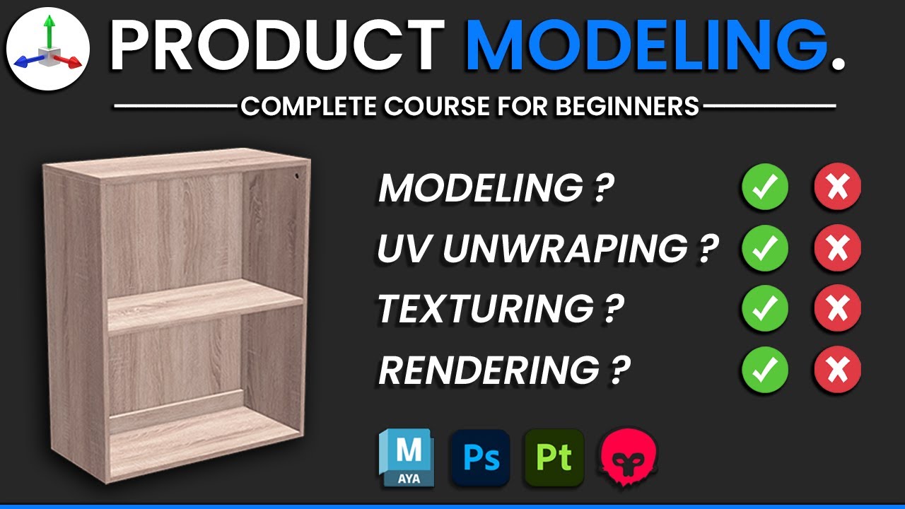 Complete Beginner's Course: 3D Product Modeling for Augmented & Virtual ...