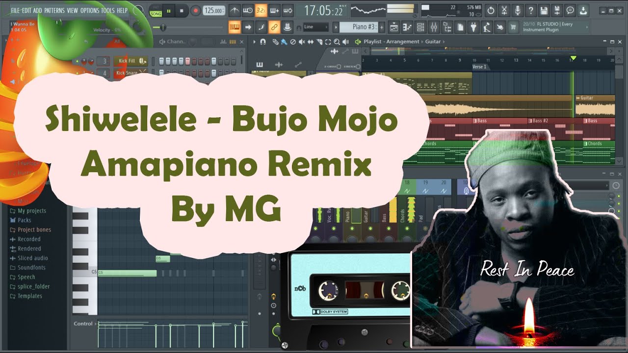 How To Make Amapiano Remix On FL Studio | Shiwelele - Bujo Mojo - YouTube