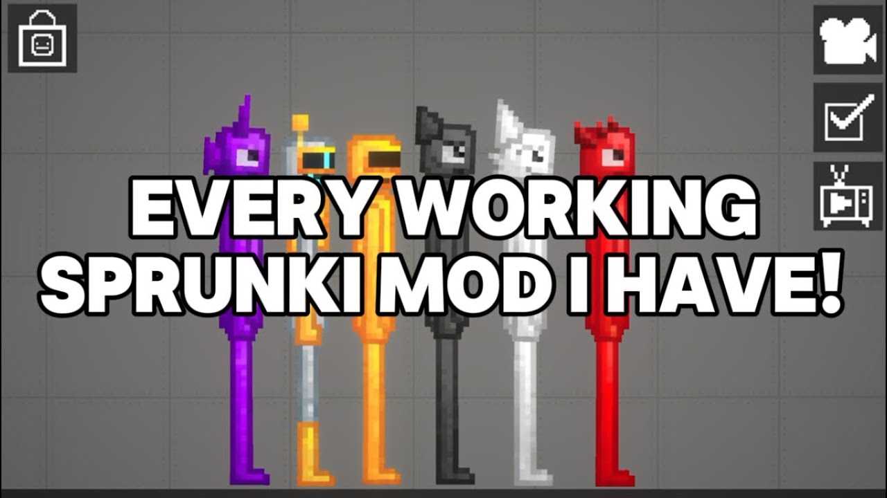 Every working sprunki mod I have! (Mpg mod) - YouTube