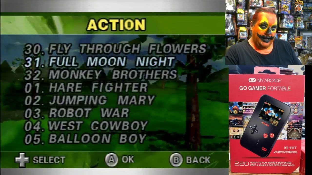 Halloween 2018: Full Moon Night from the My Arcade Go Gamer Portable ...