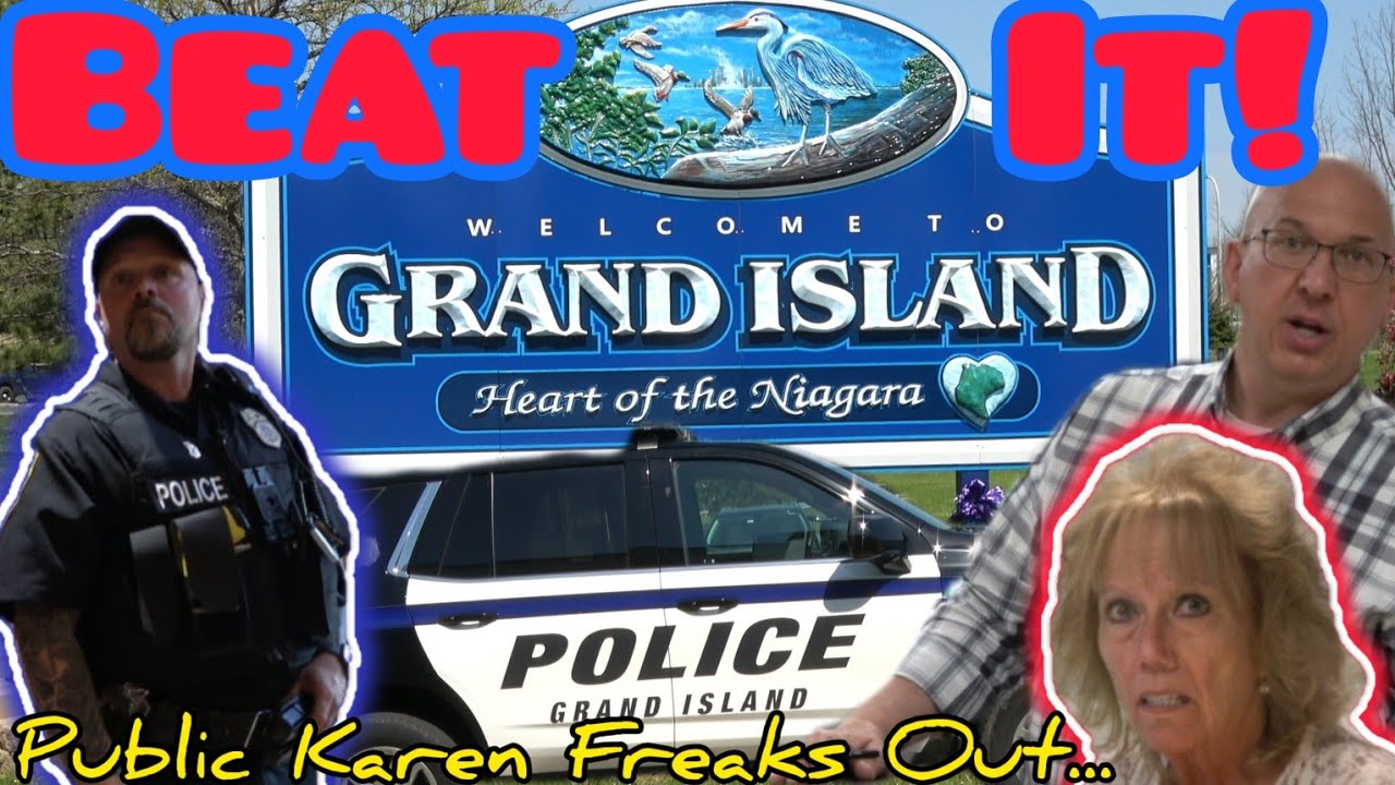 BEAT IT ️ Get Out Of Town Hall, Grand Island, NY First Amendment Audit ...