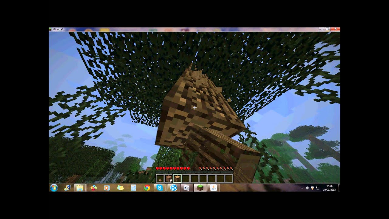minecraft in the mine epp 1 building the house - YouTube